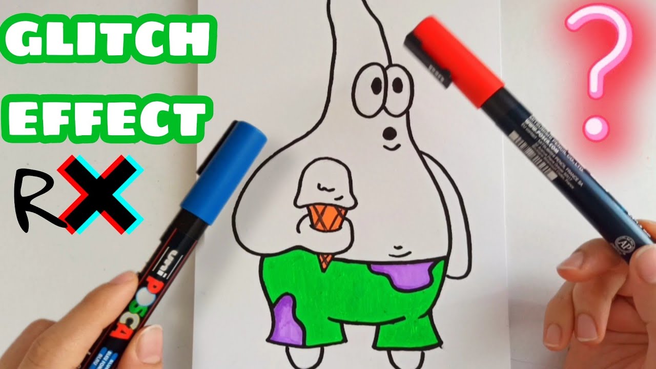 Drawing Patrick But Glitch Effect With Posca Markers TUTORIAL YouTube drawing-patrick-but-glitch-effect-with-posca-markers-tutorial-youtube