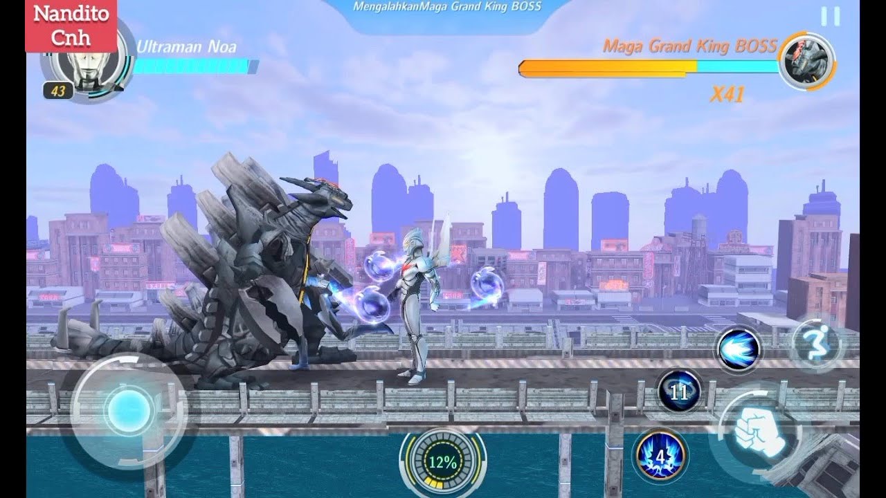 ULTRAMAN MELAWAN MAGA BASSER DAN MAGA GRAND KING BOSS | MAIN GAME ...