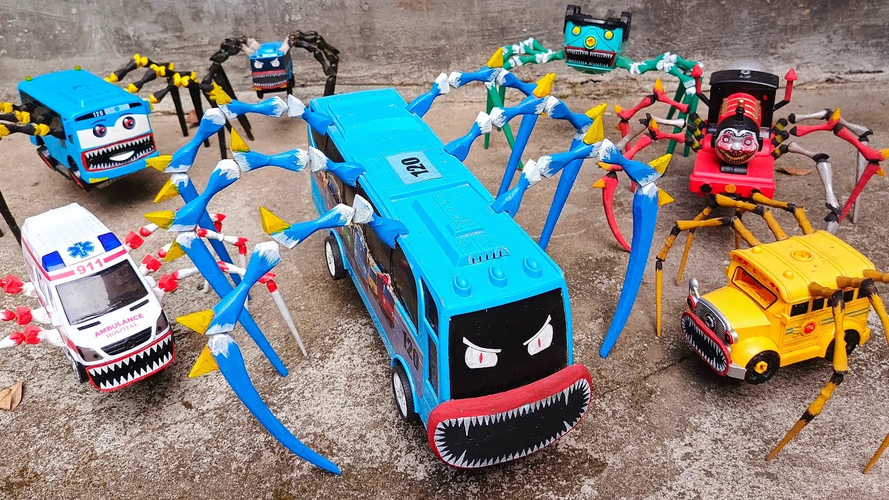 Upgrade Bus Tayo Eater Besar, Ambulance Eater, Plane Eater, School Bus ...