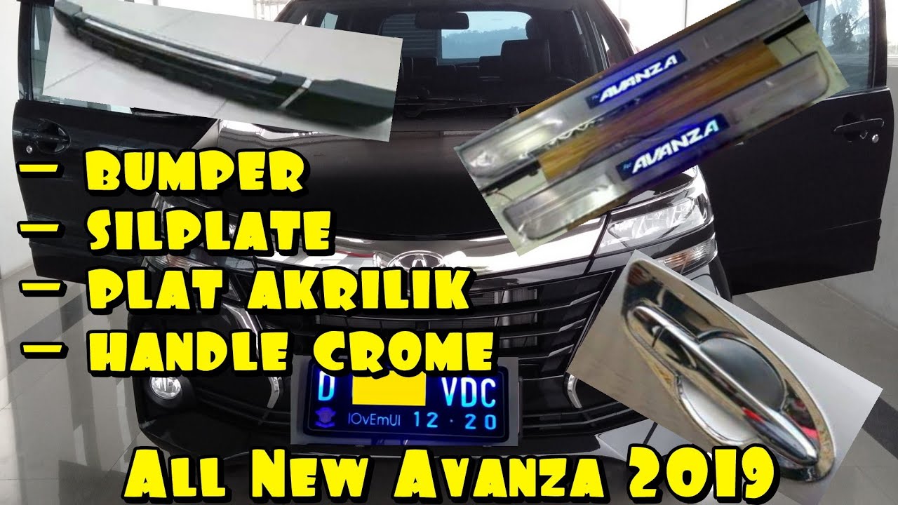 Review aksesoris variasi elegan di mobil all new avanza 2019 - YouTube