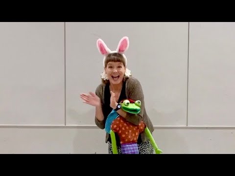 If you love the Easter bunny clap your hands l Easter preschool song l ...