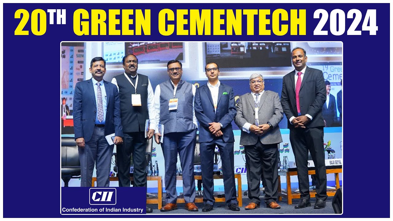 CII – Godrej GBC Organize 20th Edition of Green Cementech 2024 | Hybiz ...