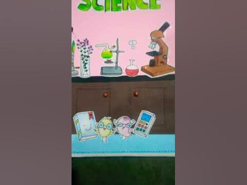 Science project file decoration - YouTube