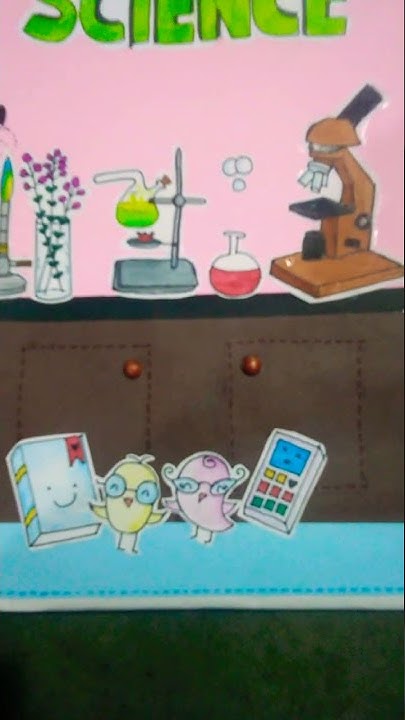 Science project file decoration - YouTube