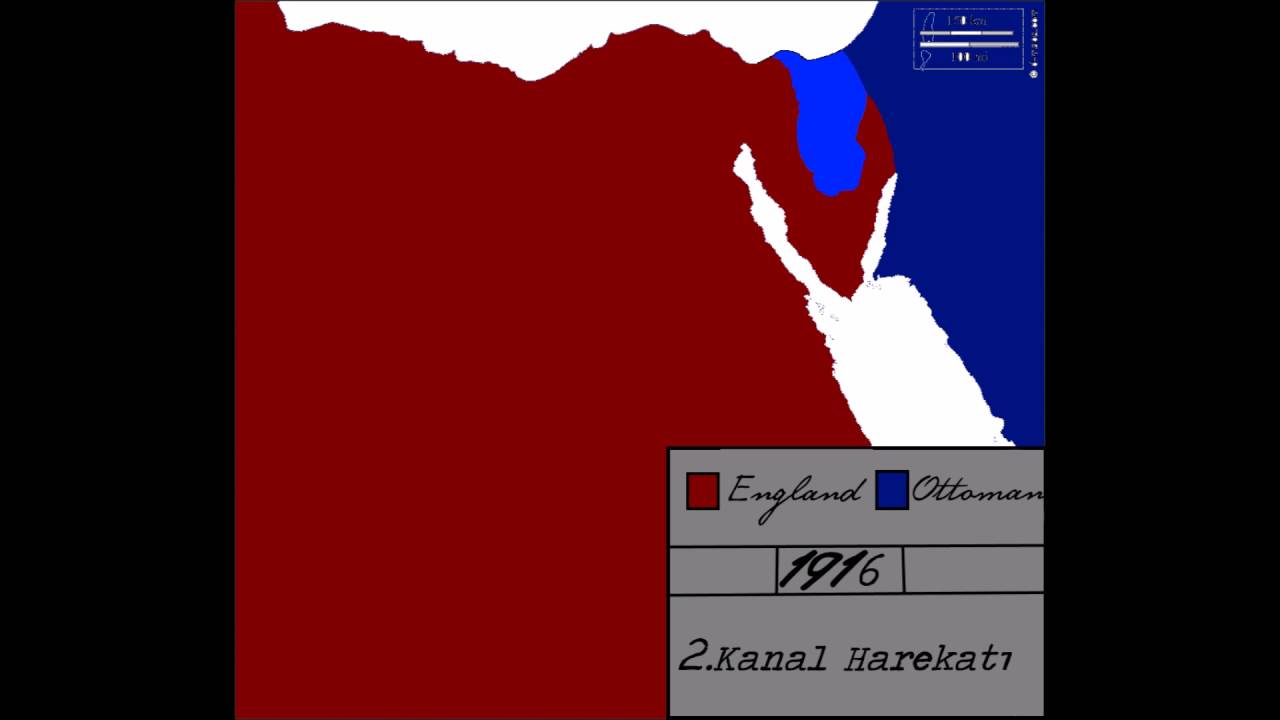 Sinai and Palestine Campaign:Every Year[MAP] - YouTube