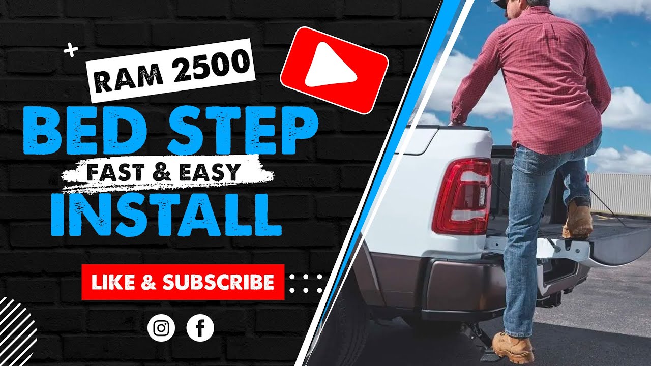 2019-2023 RAM 2500 - Bed Step Installation - Infotainment.com - YouTube