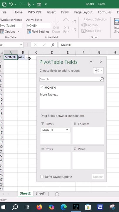 How to create sheets with different names in Excel in 1 Sec #excel #exceltips #exceltricks # ...