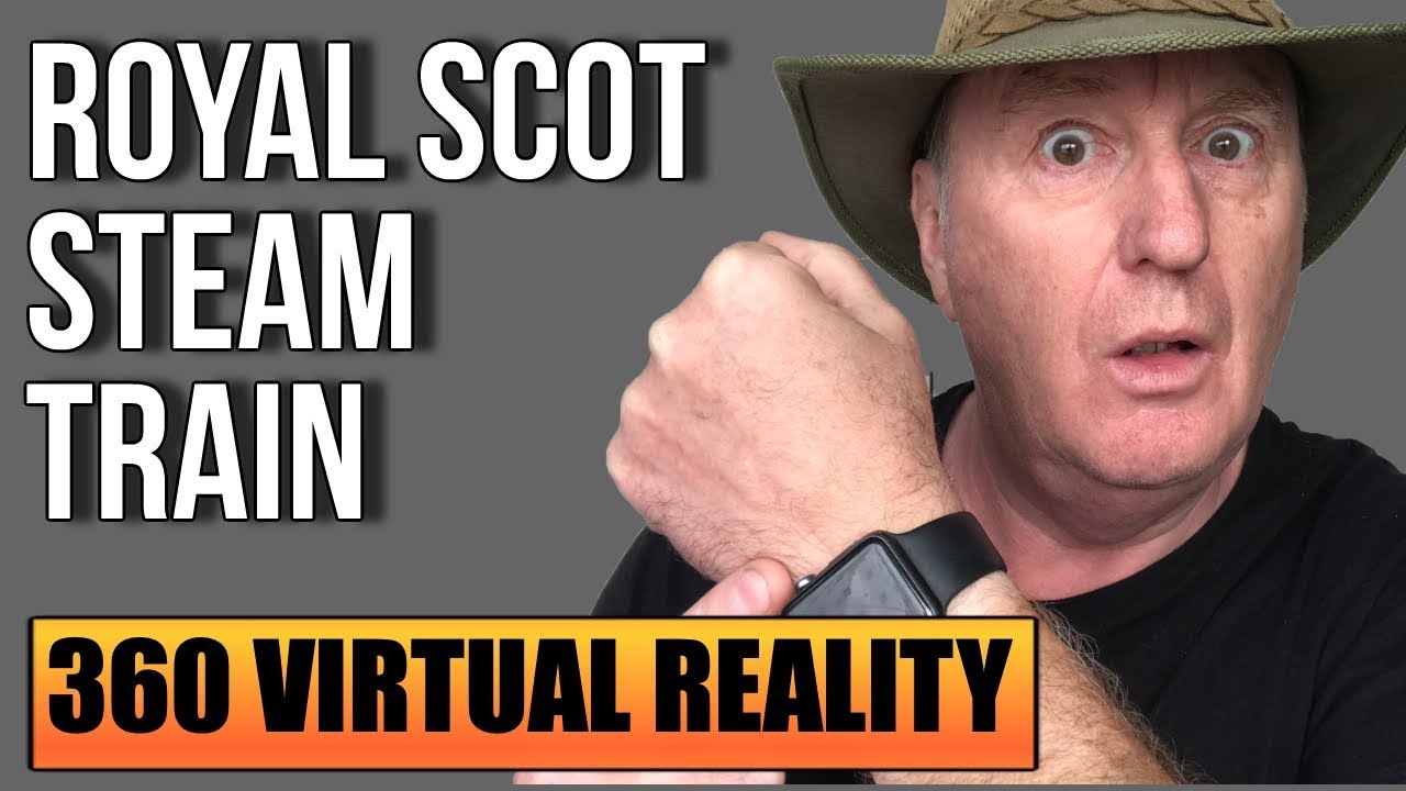360 VR STEAM TRAIN - YouTube
