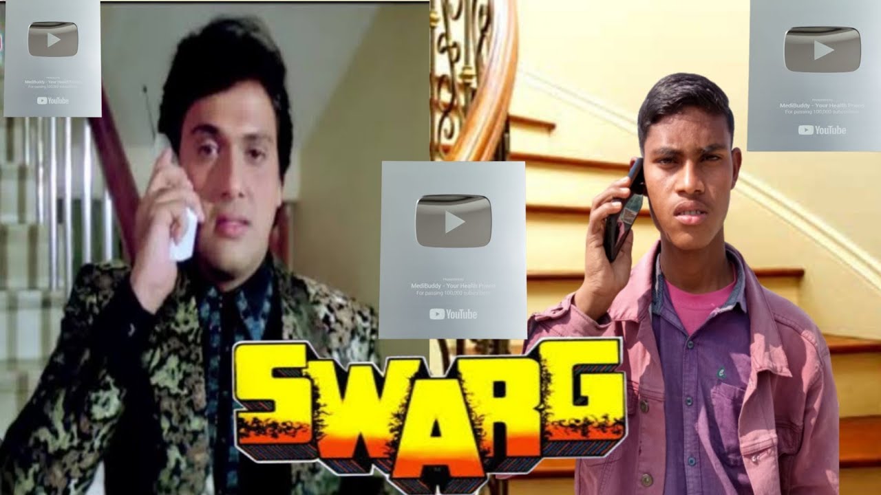 Swarg (1990)| Govinda | Rajesh Khanna | Swarg Movie Spoof | Swarg Movie ...