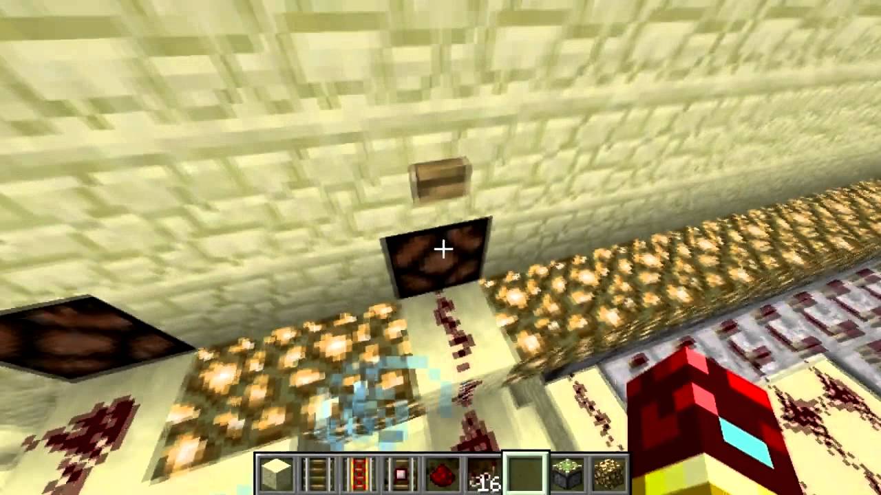 Minecraft- Redstone Showcase- Running Puzzle - YouTube
