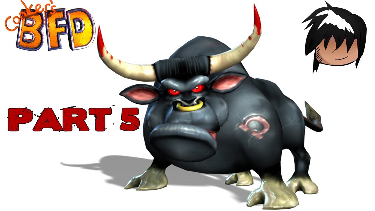 Conker's Bad Fur Day | Part 5 | CRAZY EVIL BULL!! - YouTube
