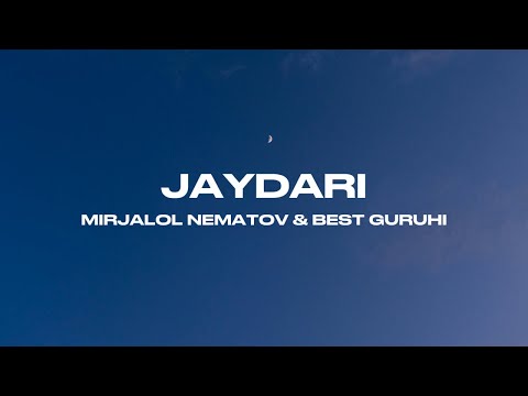 Mirjalol Nematov & Best guruhi - Jaydari | Matnli video (Karaoke & Lyrics)