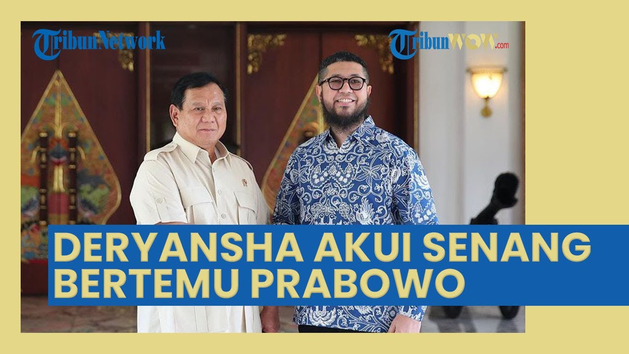 Influencer Muda Bertemu Prabowo, Podcaster Deryansha Akui Senang Bisa ...