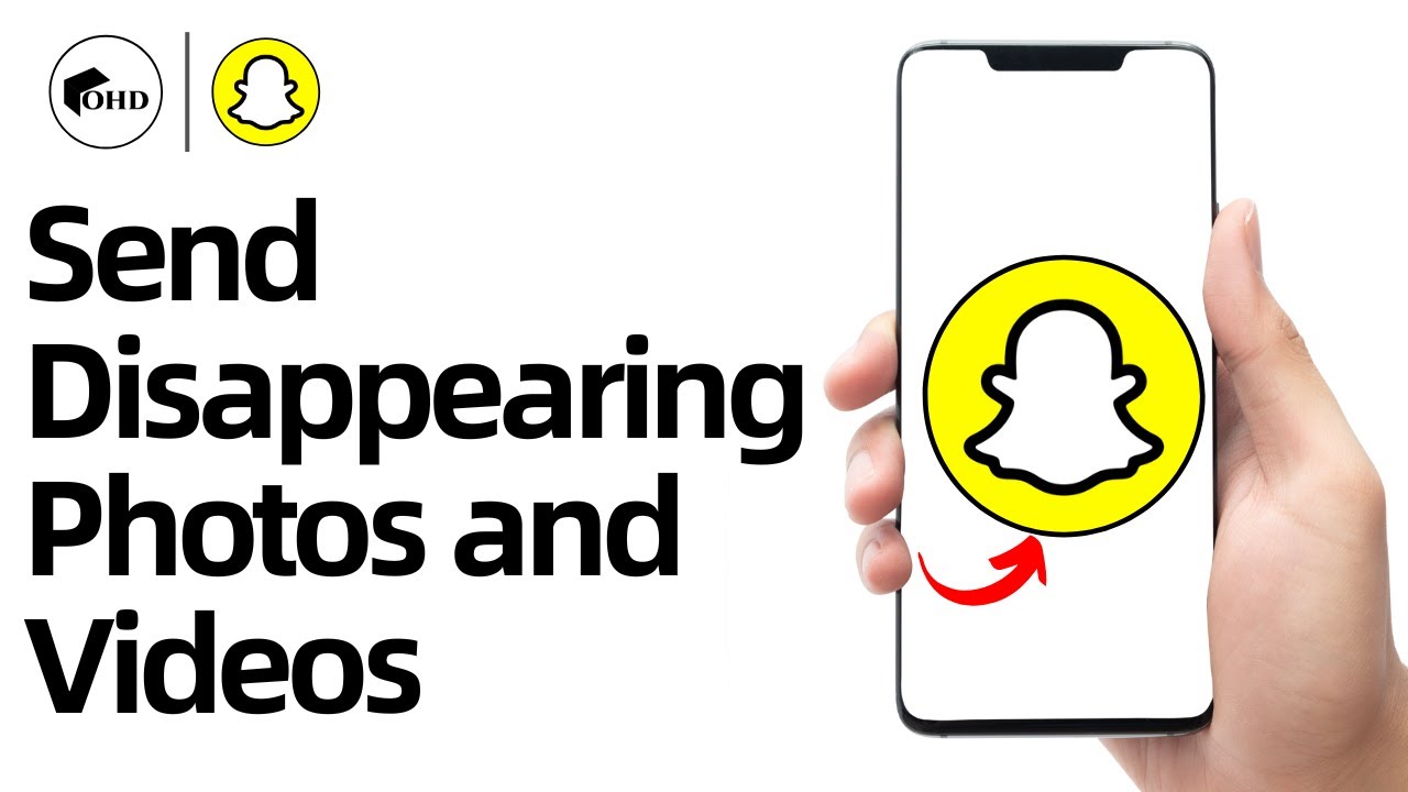 How to Send Disappearing Photos and Videos on Snapchat - YouTube