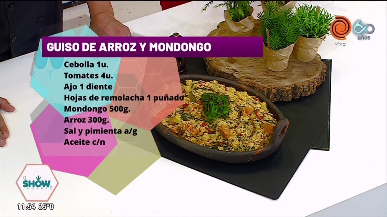Guiso de arroz y mondongo - YouTube