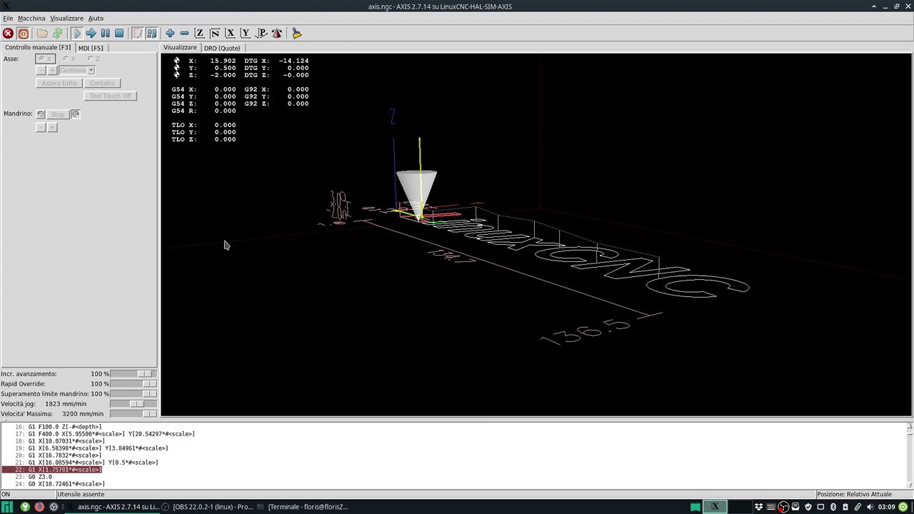 Manjaro LinuxCNC - YouTube