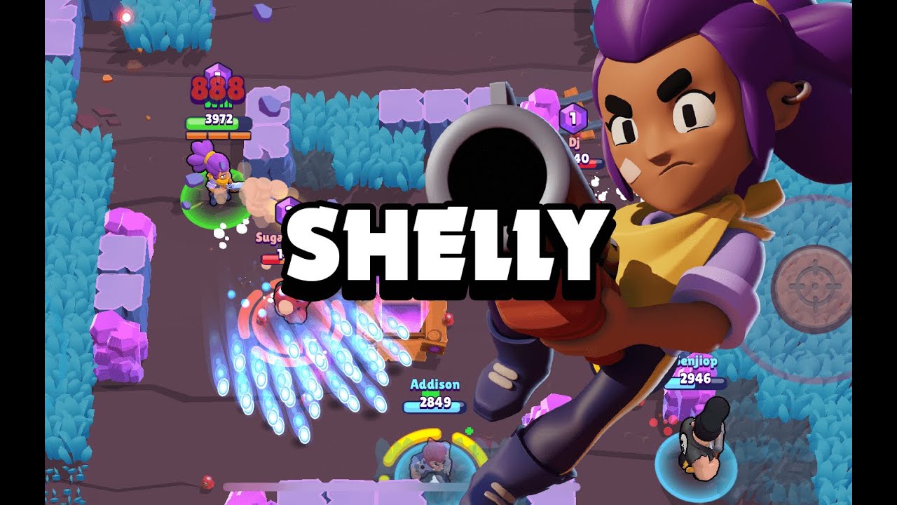Shelly's Super Shell - Bounty Arena - Snake Prairie Brawl stars - YouTube