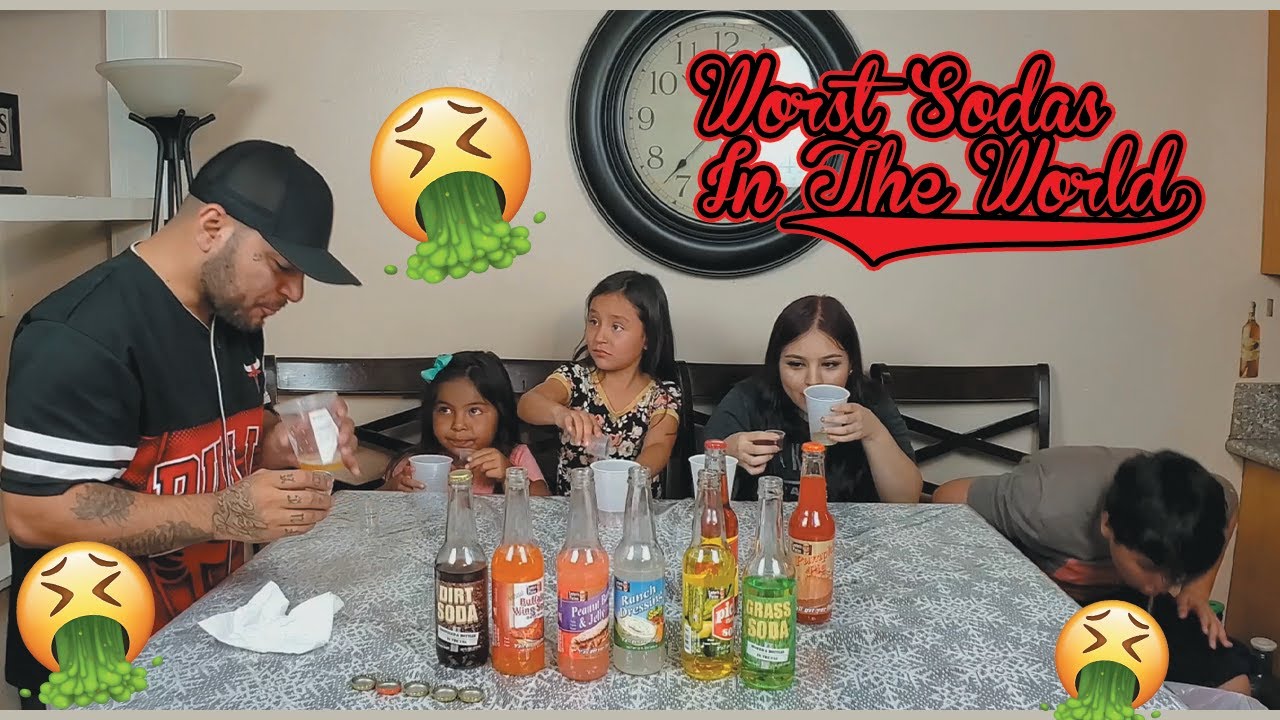Tasting The Worst Sodas In The World - YouTube
