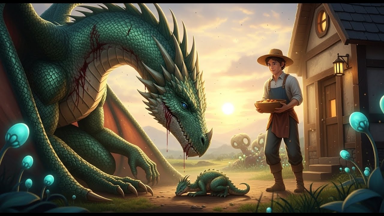 Dragon Came Pleading with Me to Feed Her Baby — Until a Young Human ...