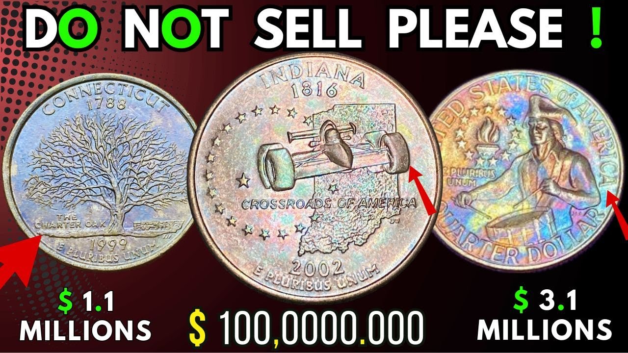 U.S State Quarters That Could Make You a Millionaire! Rare Bicentennial ...