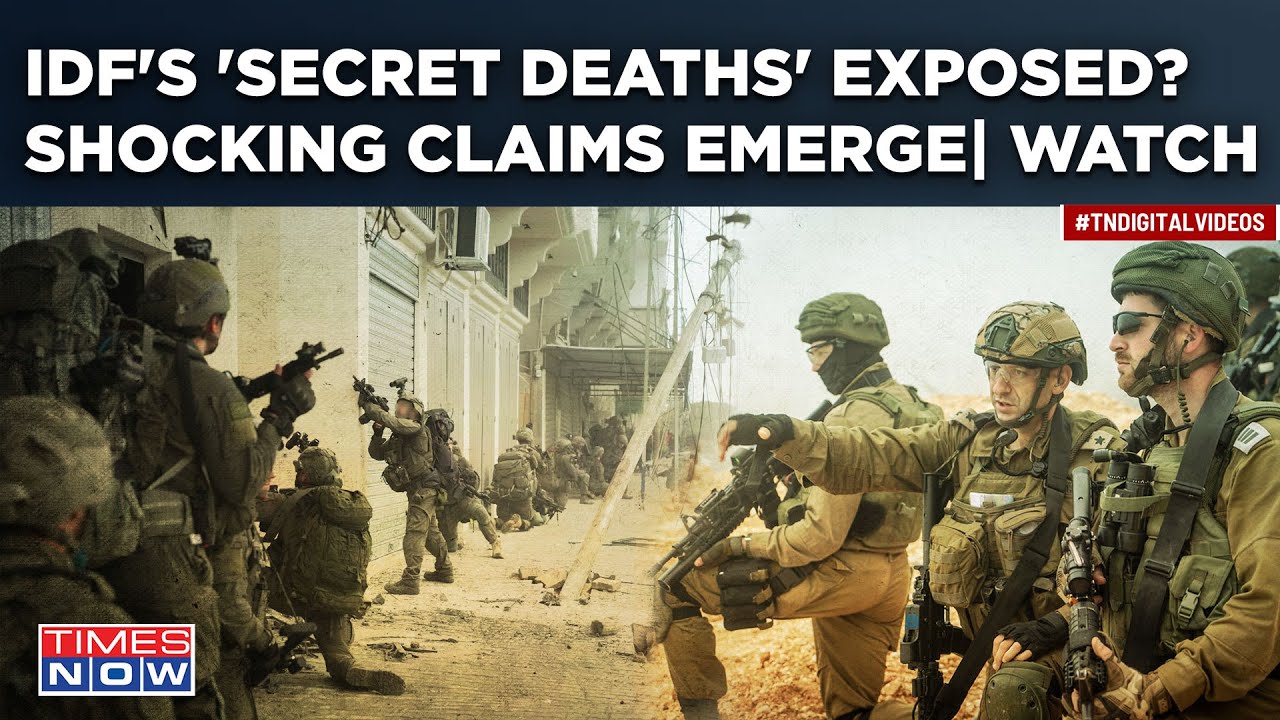 IDF's 'Secret Army Deaths' Exposed? Shocking Claims About Israeli War ...