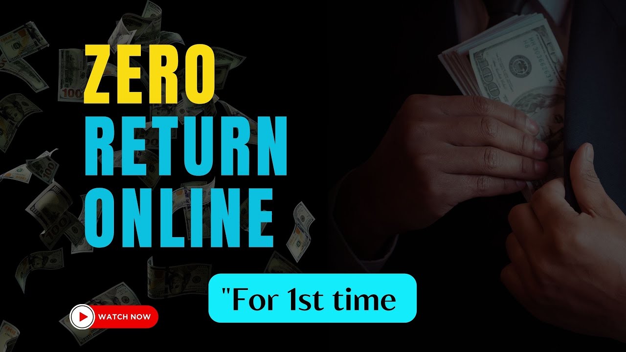 অনলাইনে সরকারি/বেসরকারি চাকুরীজিবীদের Zero রিটার্ন দাখিলের নিয়ম | Zero ...