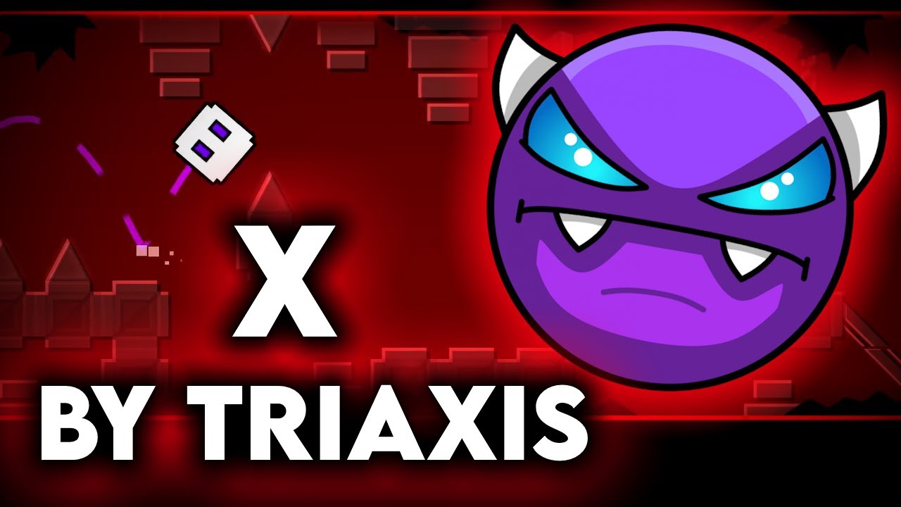 Easy Demon X by TriAxis With All Coins Completed | Geometry Dash - YouTube