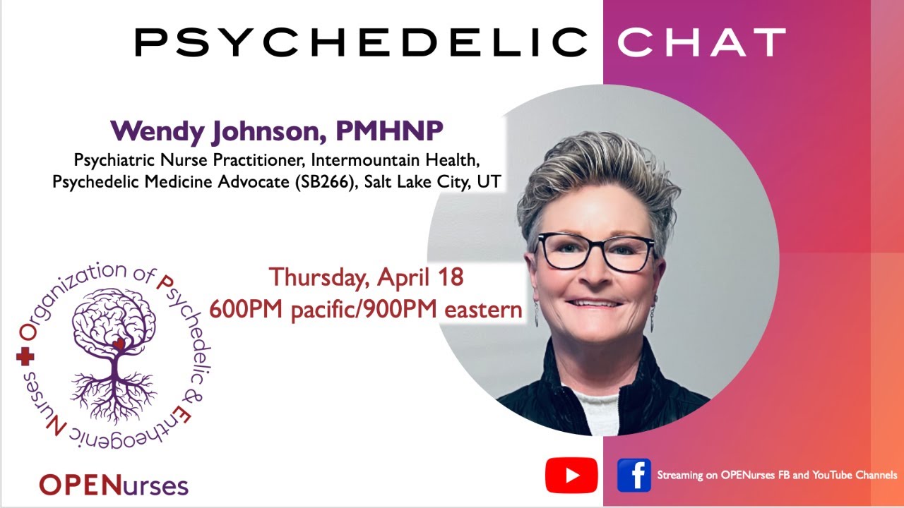 Wendy Johnson, PMHNP - Utah psychedelics bill (SB266) advocate - YouTube