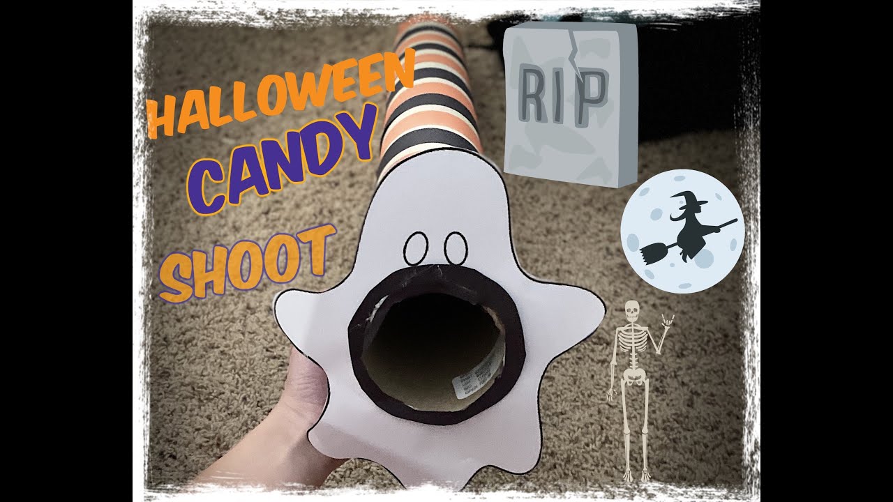 Halloween candy shoot - YouTube