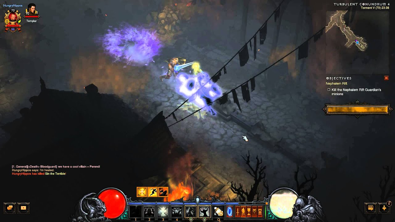 Diablo III - Condemn Shield + BoP - YouTube