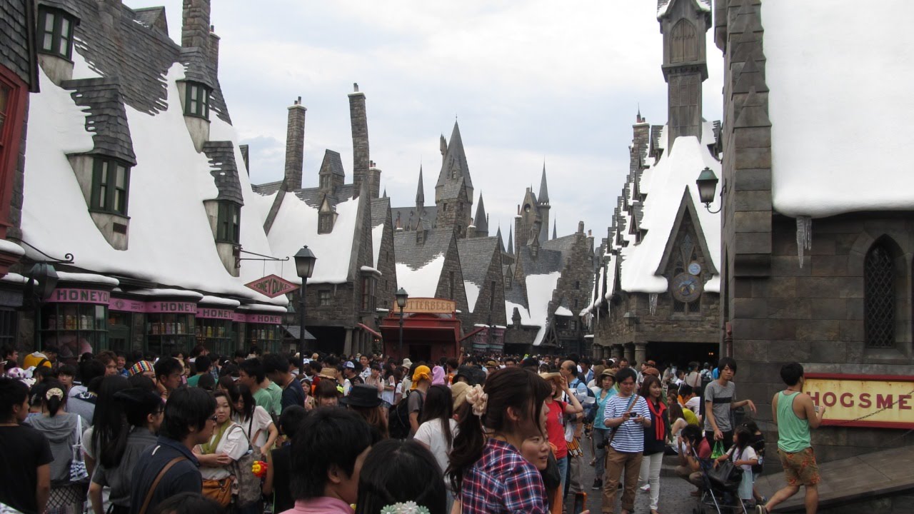 【USJ】The Wizarding World of Harry Potter - Walking - YouTube