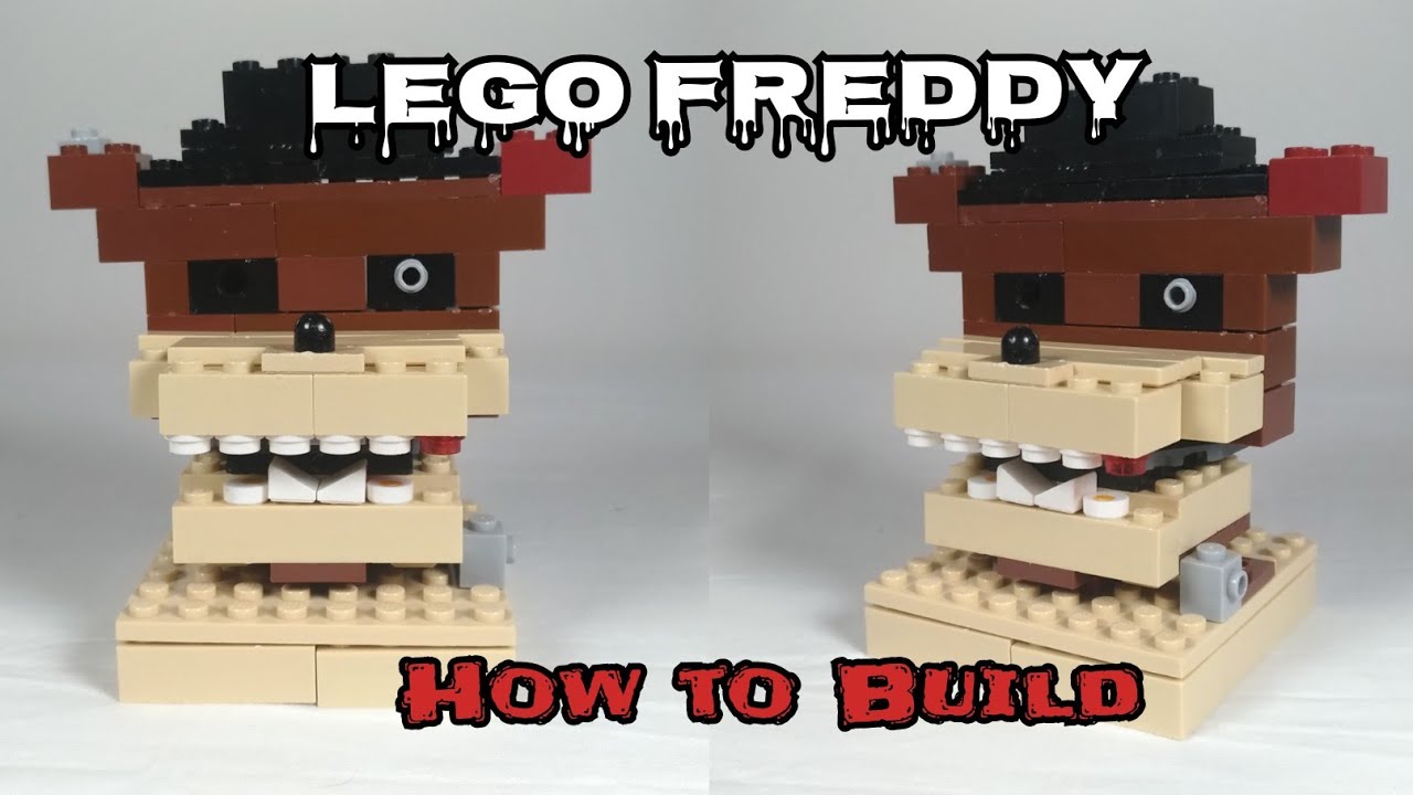 Freddy | How to build | LEGO | Five Nights Of Freddy's - YouTube
