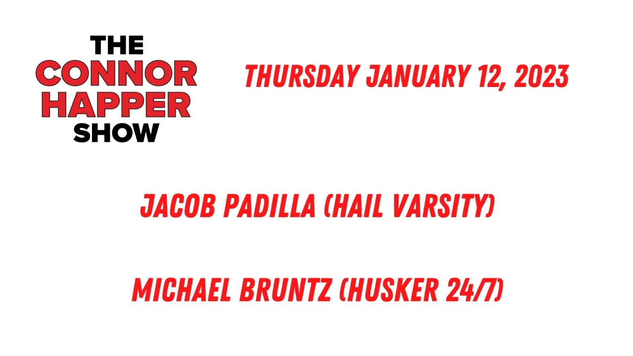 The Connor Happer Show / 1-12-23 / Rouse in the House - YouTube