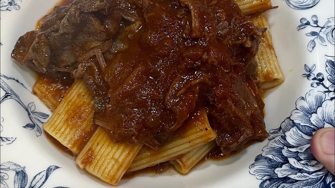 Short Rib Ragu with Rigatoni - YouTube