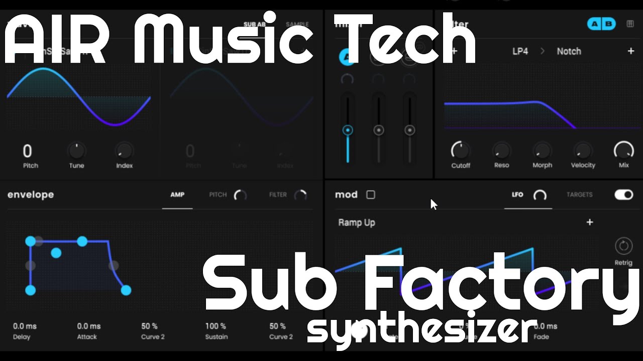 Sub Factory Synth by AIR Music Tech (No Talking) - YouTube