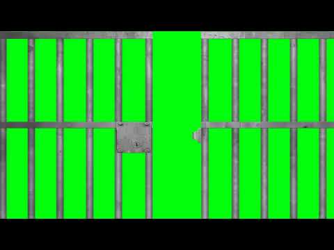 Jail Prison green screen video - YouTube