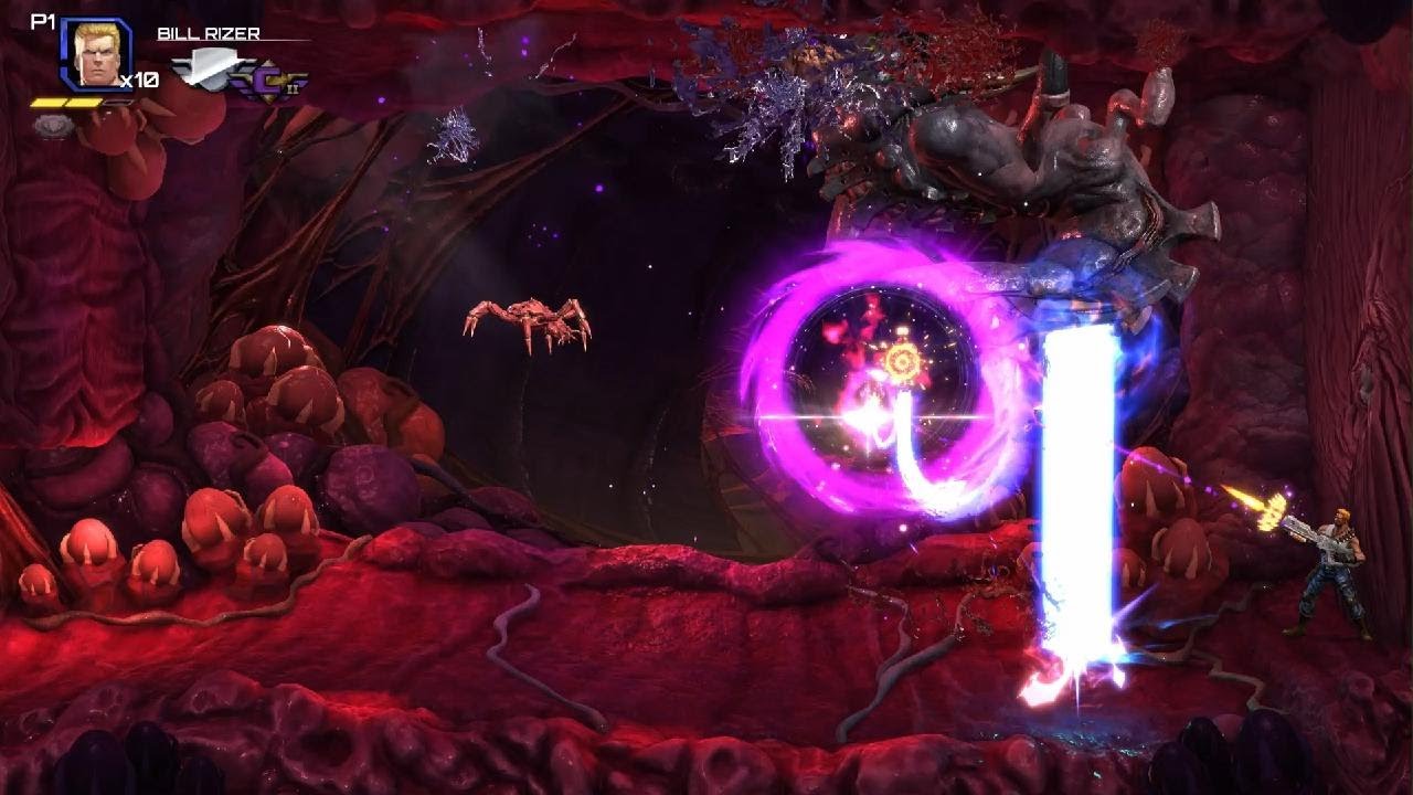 Contra: Operation Galuga Extreme Mode Bill Rizer Part 2 - YouTube