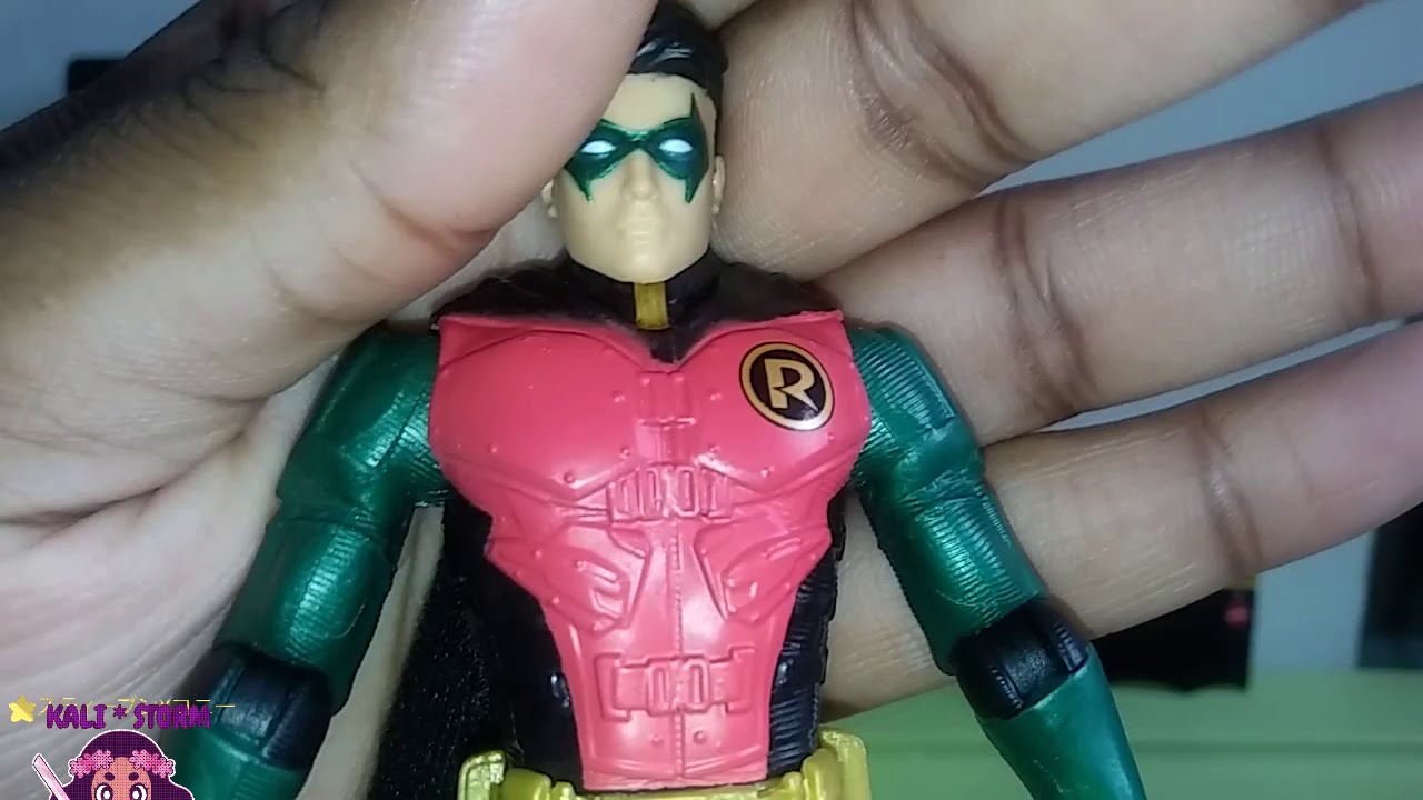 DC Comics Batman Missions Robin Action Figure Review - YouTube