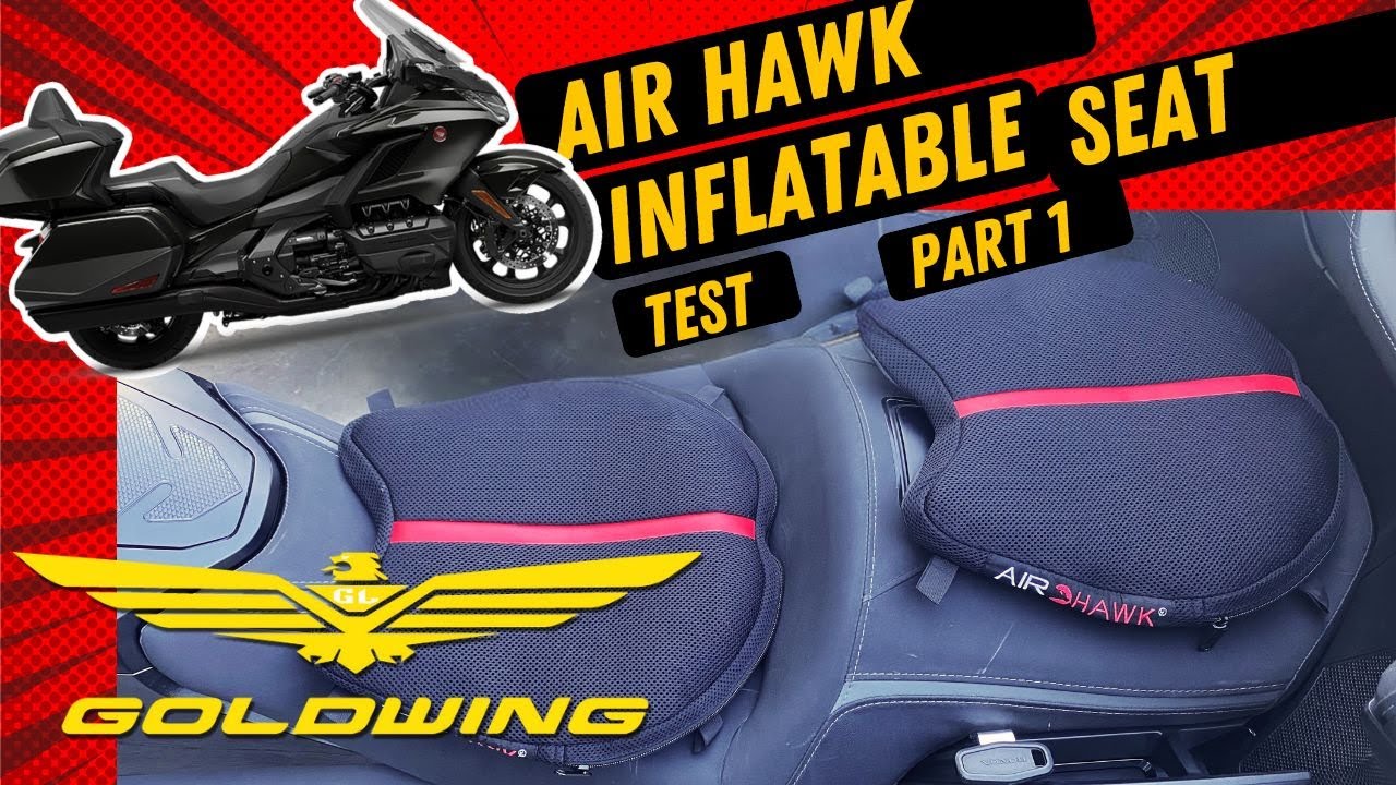 Goldwing Air Hawk Unbox-part 1- test side 1GL1800 Seat inflatable Ride ...