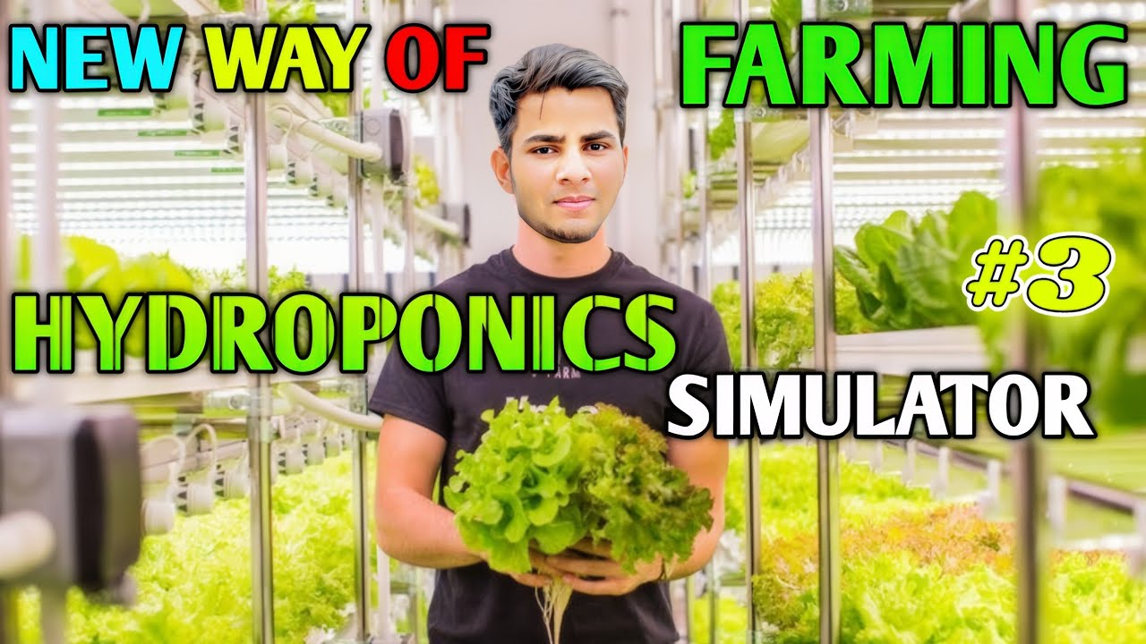 HYDROPONICS FARM & STORE SIMULATOR PART 3 | NEW SIMULATOR GAME - YouTube