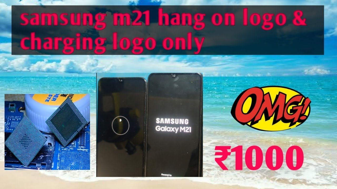 samsung m21 hanging probelm solution | samsung m21 charging logo - YouTube