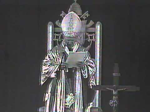 Jan Paweł II Wadowice 14 08 1991 - YouTube