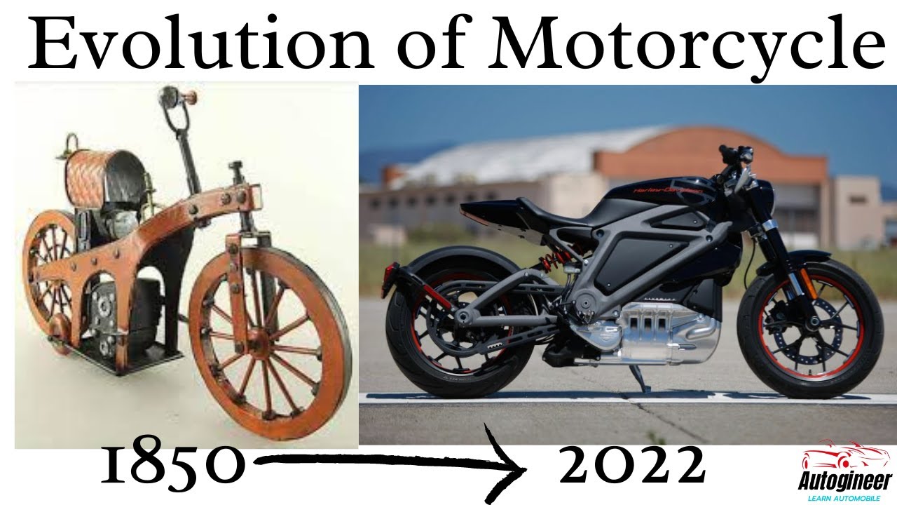 Evolution of Motorcycles 1850 to 2022 | History of Motorcycle in World ...