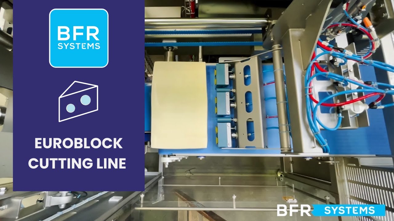 Machine de découpe a ultrason Euroblock (fromage)/ Ultrasonic cutting ...