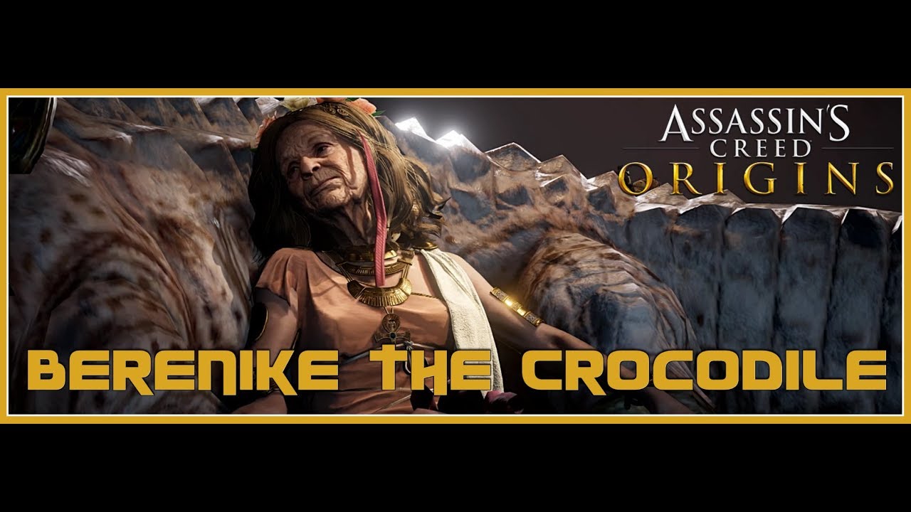 Assassin's Creed Origins: Berenike The Crocodile - YouTube
