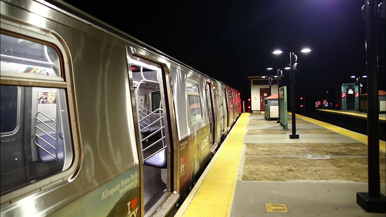 Coney Island bound R160 (G) train @ Kings Highway - YouTube