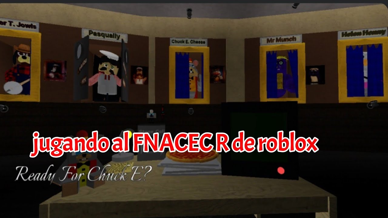 Fnacec rebooted en roblox gameplay noche 1-5 - YouTube
