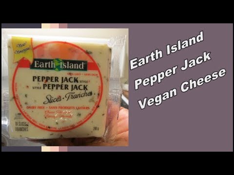 Follow Your Heart/Earth Island Pepper Jack Vegan Cheese Slices! (soy ...
