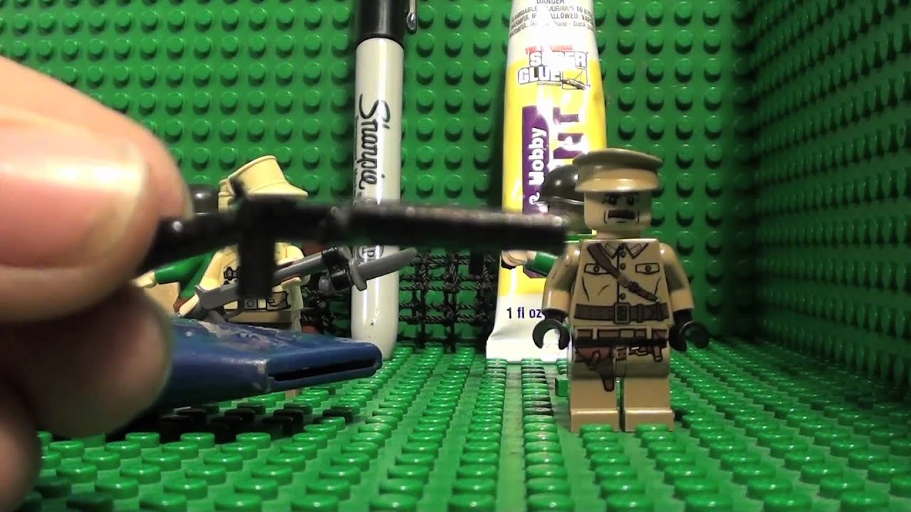 How To Make Lego Double Barreled Shot Gun TheLegoManiacs - YouTube