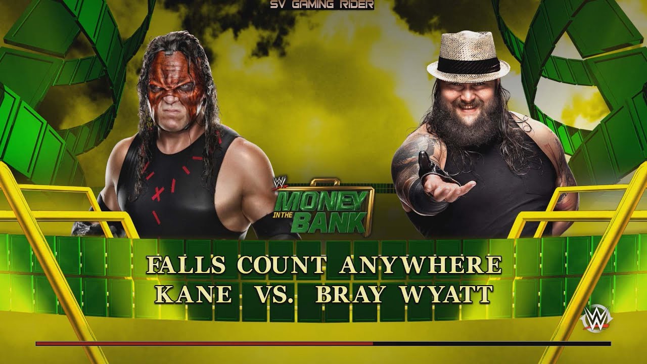 WWE 2K15 GAMEPLAY | KANE VS BRAY WYATT | ANYWHERE COUNTDOWN MATCH | WWE ...
